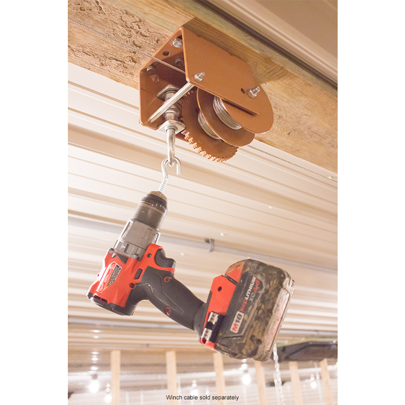 WG2000 Worm Gear Winch | Loop Drive | Split Reel | Dutton-Lainson Company