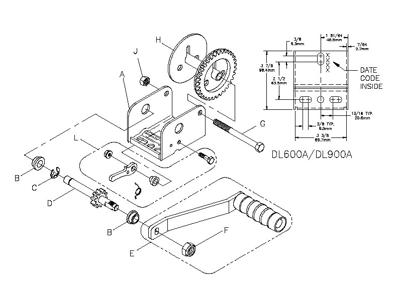 Pulling Winches - Repair Parts | Dutton-Lainson Company