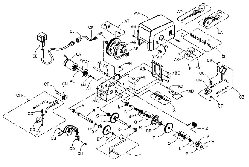 Electric Winches - Repair Parts | Dutton-Lainson Company